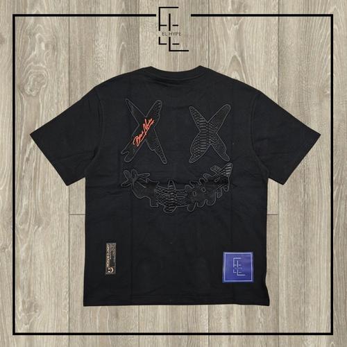 Jual RIC Tshirt Ricky Is Clown Snake Skin Embroidery Tee Black ...