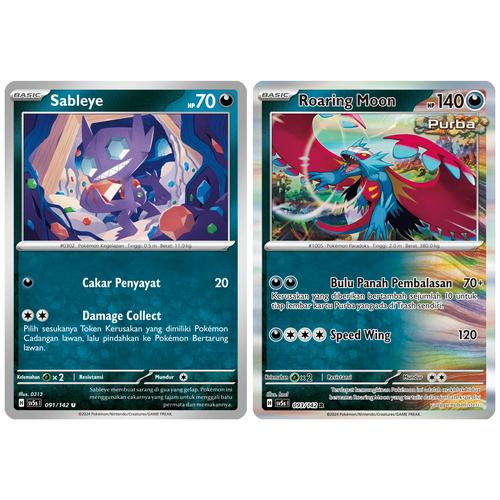 Jual Pokemon TCG Indonesia - Sableye, Roaring Moon sv5s - Sableye - Kab ...
