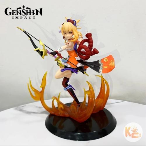 Jual Action Figure Yoimiya Naganohara Genshin Impact Inazuma Kimono ...