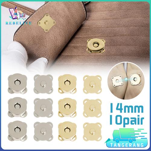 Jual 10 Pasang Kancing Magnet Jahit 1.4 Cm Kancing Magnet Tas/Dompet ...
