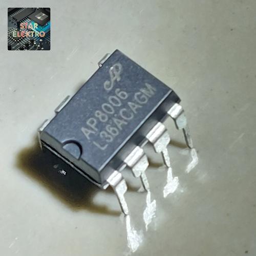 Jual AP8006 Dip-7 AP 8006 IC PWM Power Mosfet 12V 200mA Chip AP800G ...