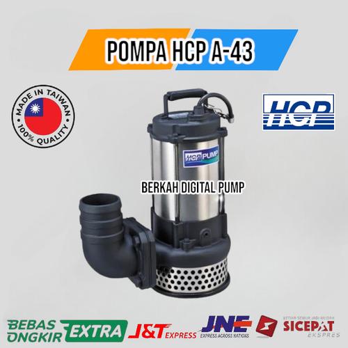 Jual Pompa Celup Limbah Submersible HCP A-43 380V Pump Air Kotor ...
