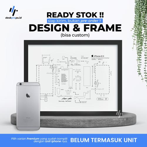 Jual Design & Frame Artwork Khusus iPhone 6 - Frame Hitam | Background ...