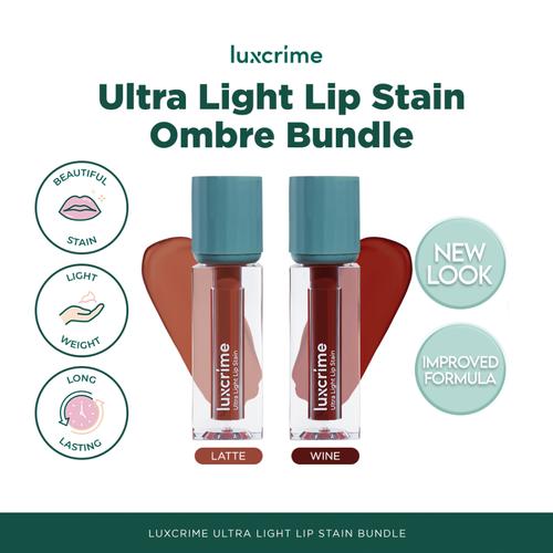 Promo [BUNDLE] Ombre New Luxcrime Ultra Light Lip Stain - Persimmon ...
