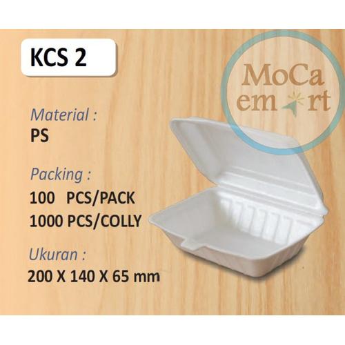 Jual Foam Lunch Box Kemasan Bubur Ayam Mie Pangsit - kcs2 - Kota ...