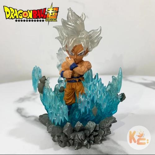Jual Action Figure LED RGB Goku Ultra Instinct Dragon ball Super 7 ...