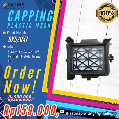 Promo Capping Cupping Mimaki DX5 DX7 Plastic Mesh Mutoh Roland Dll ...
