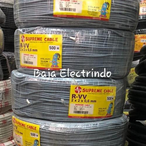 Jual Kabel Telepon SUPREME isi 4 @500M Kabel Telpon Indoor 2 pair 2x2x0 ...