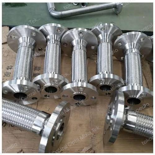 Jual Flexible Hose 11/2" Inch Flange Ansi 150 Stainless SS304 DN40 ...