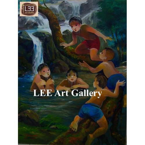 Jual Lukisan Galeri Mandi DI Sungai Gunawan Bagea - Kota Tangerang ...