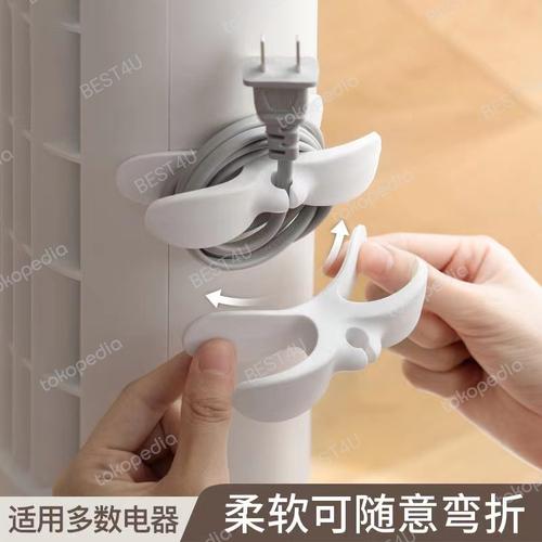 Jual Cable Winder Organizer Holder Penggulung Kabel & Colokan ...