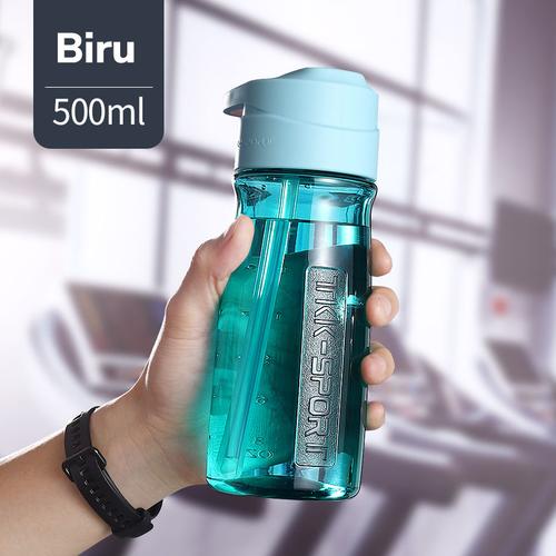 Jual TKK Botol Minum Olahraga Kapasitas Besar Bottle 500ml/700ml USA Tritan - Ungu, 500ml - Kab ...