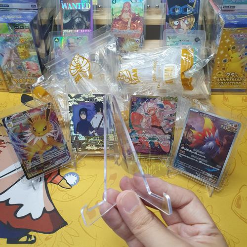 Jual Sultan Acrylic Card Display Stand Dan Magnetic Toploader Card ...