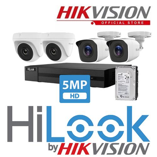 Promo PAKET CCTV Hilook 4CH 5MP HDD 1TB - 5MP3in1Out Cicil 0% 3x - Kota ...