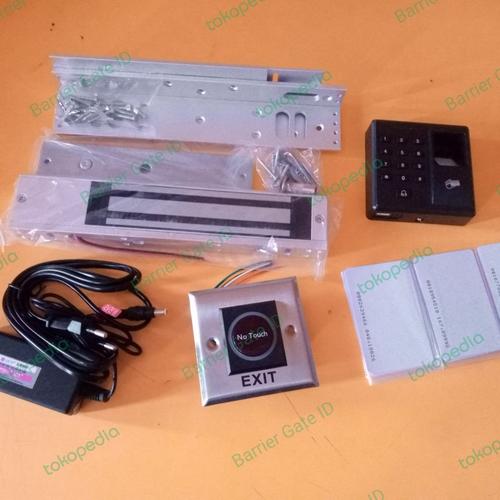Jual Paket Fingerprint Access Control Magnetic Lock bisa Backup Finger ...