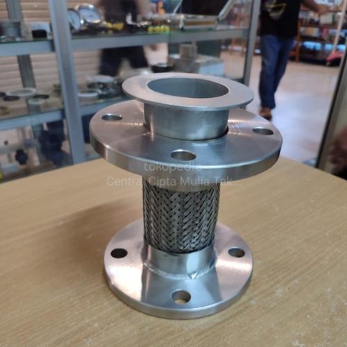 Jual Flexible Hose 2" Inch Flange PN 16 Stainless SS304 DN50 / 30cm ...