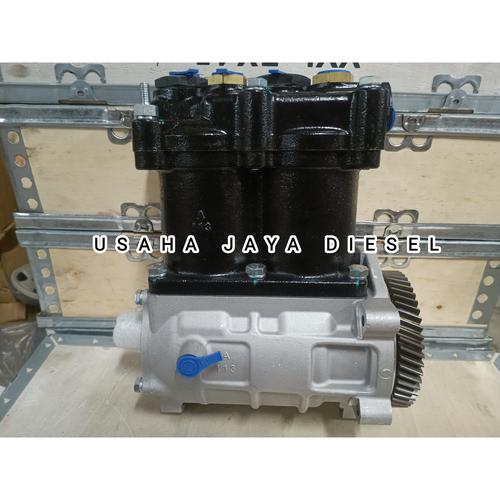 Jual Air Compressor Assy Kompresor Double Piston Hino 500 J08E 29100 ...