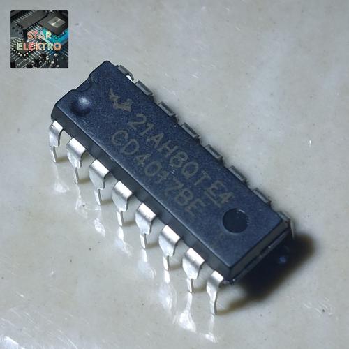 Jual CD4017BE Dip-16 IC Running LED CD4017 CD 4017BE 4017 Counter ...