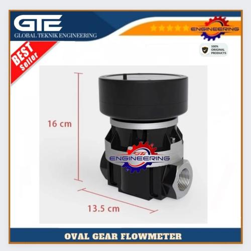 Jual OVAL GEAR FLOWMETER 50MM - FLOW METER OGM 2 INCH DN50 - Jakarta ...