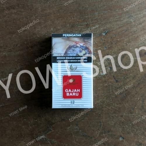 Jual Rokok Gajah Baru Putih Isi 12 batang /pack /bungkus - Kota Malang ...
