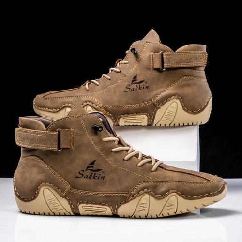 Jual Sepatu Boot Pria / Sepatu Kantor / Sepatu Safety 39-43 - Cream, 39 ...