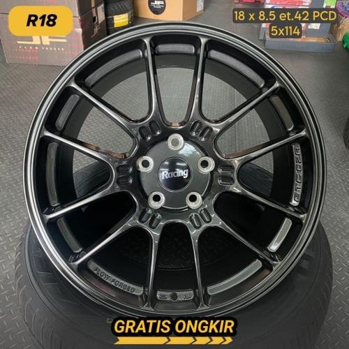 Jual velg racing r18 ENKEI GTC FLOW FORMING velg ring 18 hrv alphard ...