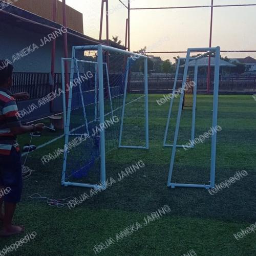 Promo tiang gawang SD/SMP/SMA 1set2 gawang+jaring gawang - gawang mini ...