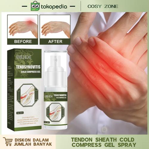 Promo Eelhoe Tenosynovitis Heel Pain Spray Cold Compress Gel Semprotan ...