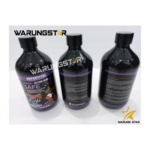 Jual SUPERVITAL AQUA SAFE 500 ML / MENGURANGI KLORIN DAN RACUN PADA AIR - Kota Tangerang ...