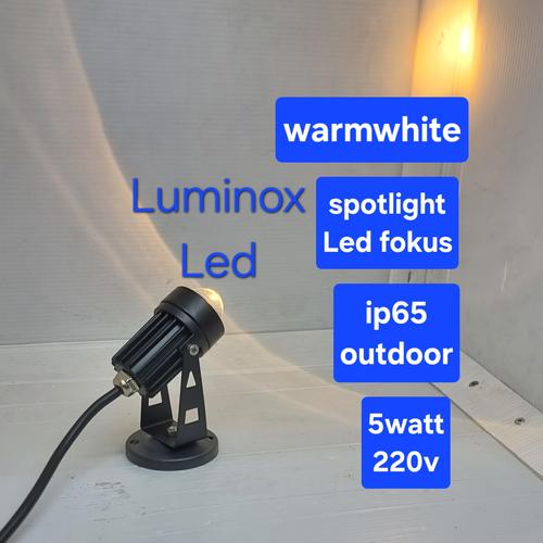Jual spotlight dinding taman fokus 5w 5watt / sorot mini tugu led 5w ...