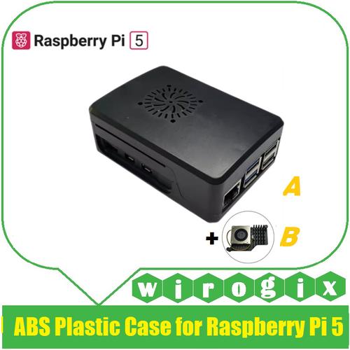 Jual ABS Plastic Case for Raspberry Pi 5 - Kab. Bandung - wirogix ...