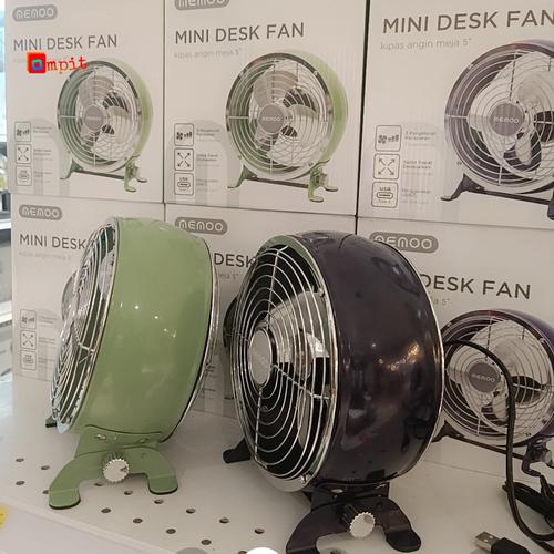 Jual Memoo 5 Inci Kipas Angin Meja Baling Besi Metal Usb Fan Portable ...