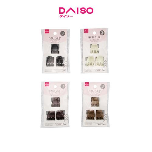 Jual Daiso Claw clip (Basic color mini 3P) - Hitam - Jakarta Selatan ...