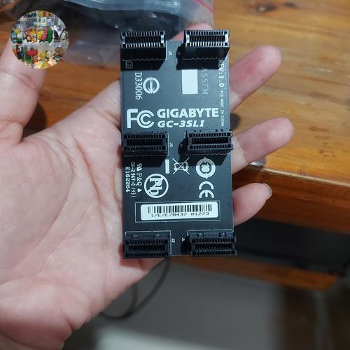 Jual Gigabyte 3 way SLI Bridge Connector GC-3SLI Rev 1.0 - Kab. Bekasi - samudracomp | Tokopedia