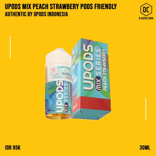 Promo UPODS Mix Peach Strawbery Pods Friendly 10MG 30ML By Upods - Kota ...