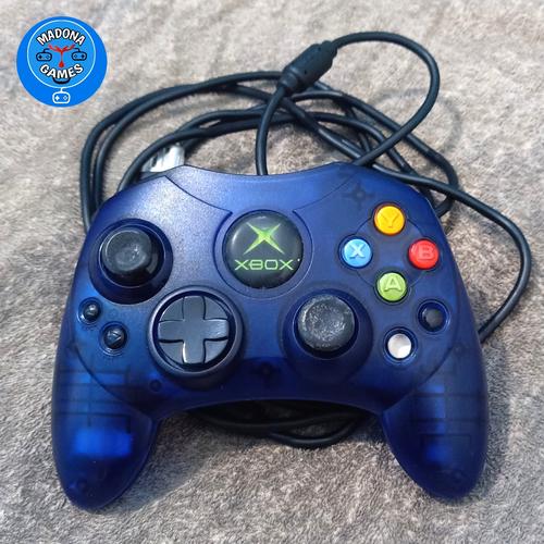 Jual stik controller xbox classic original klasik warna biru blue ...