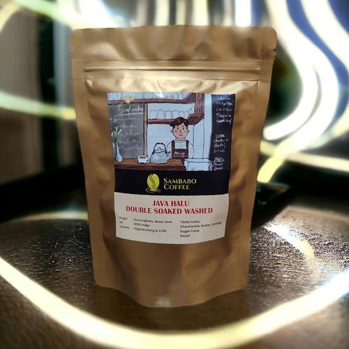 Jual Kopi Arabica Java Halu Double Soaked Washed 200gr - Jakarta Utara ...