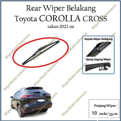 Jual Wiper Kaca Belakang Toyota Corolla Cross tahun 2022 2023 2024 2025 - Kab. Klaten - Wiper ...