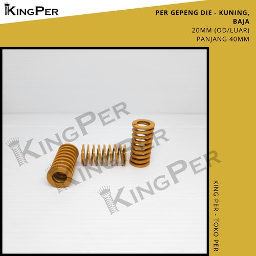 Jual Die Spring Per Gepeng Moulding Spring Pegas Tekan - 20mm x 40mm ...