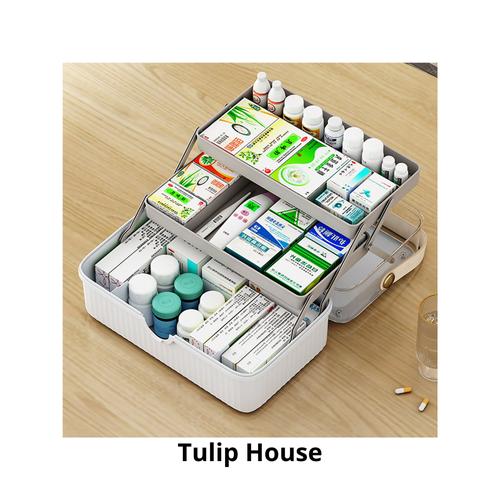 Jual Kotak P3K Susun/ Kotak Penyimpanan Obat/Box Obat Obatan Travelling ...