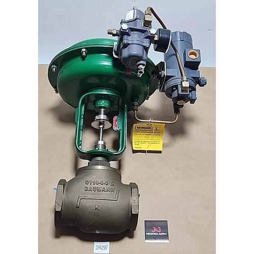 Jual Fisher Control Valve 2" C/W Pneumatic + Pressure Regulator ...