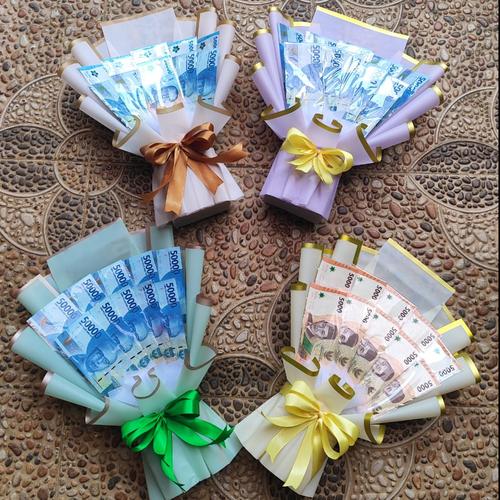 Jual BUKET UANG 10 LEMBAR KOSONG MURAH / BUCKET UANG 10 SLOT / BUKET ...