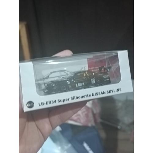 Jual CM Model LBWK Nissan Skyline ER34 #5 Chrome Black Liberty Walk Diecast - Jakarta Barat ...
