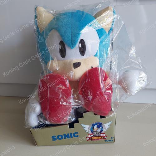 Jual Sonic The Hedgehog 25th Anniversary Classic Sonic Plush Tomy ...