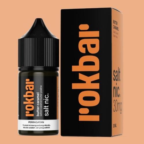 Jual Rokbar Butter Caramel Salt Nic 30ML by rokbar / Liquid Rok Bar ...