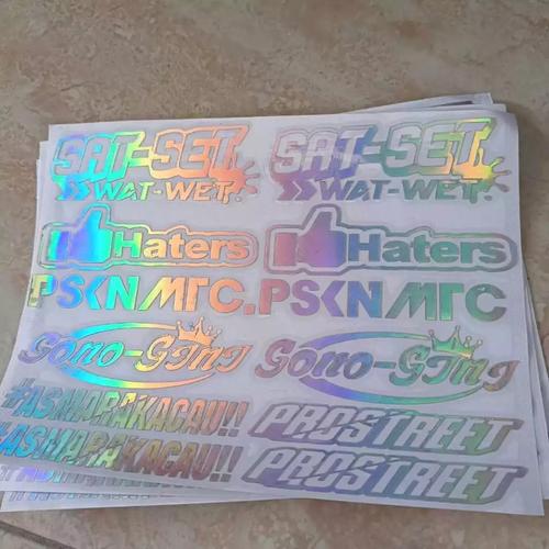 Jual STIKER HOLOGRAM SET OL 002 CUTTING STICKER SAT-SET - Kab ...