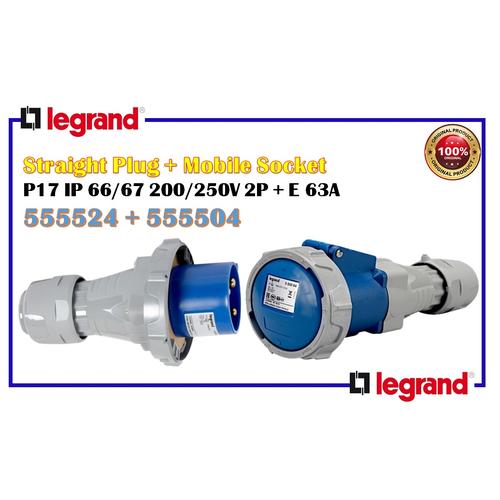 Jual Industrial plug and socket mobile mounting Legrand P17 tempra PRO ...