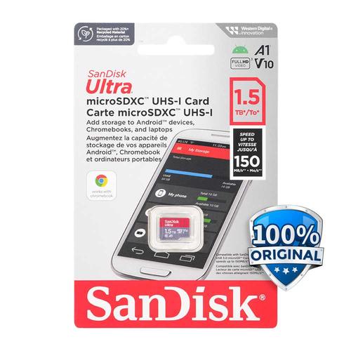 Promo MICRO SD 1.5TB SANDISK ULTRA ORIGINAL MEMORY CARD 1.5 TB MICROSD ...