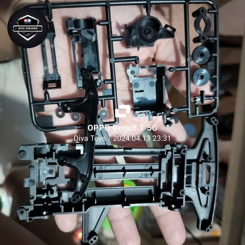 Jual Rep Tamiya 95127 Chassis Set Super Tzx TZ Carbon Project D - Kab ...