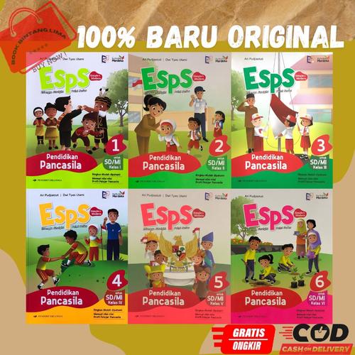 Jual kurikulum merdeka revisi esps pendidikan pancasila sd/mi kelas 1 2 3 4 5 6 penerbit ...